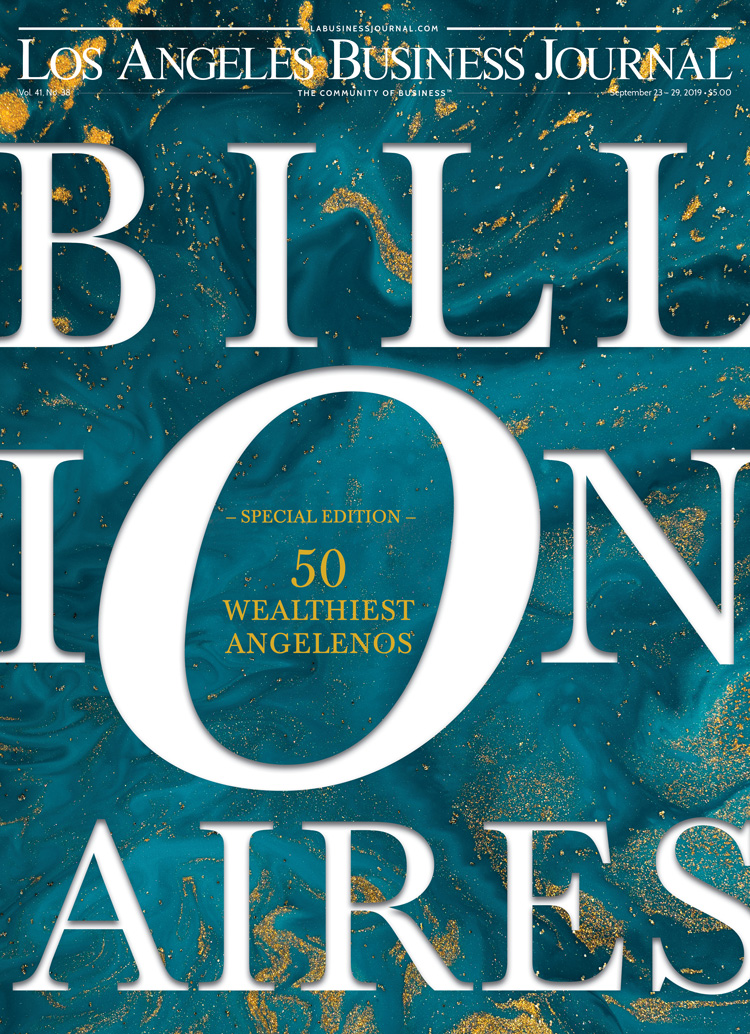 The 2019 Wealthiest Angelenos - Los Angeles Business Journal
