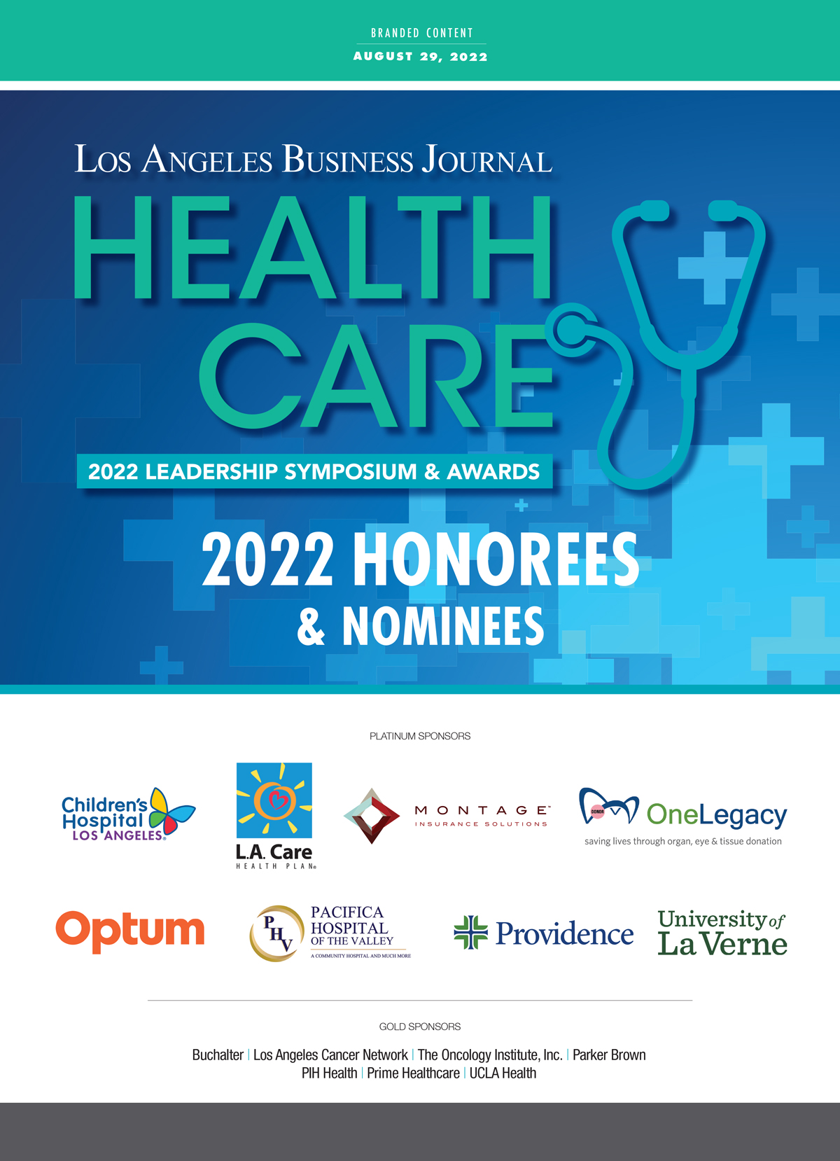 Health Care Leadership Symposium & Awards RECAP - Los Angeles Business ...
