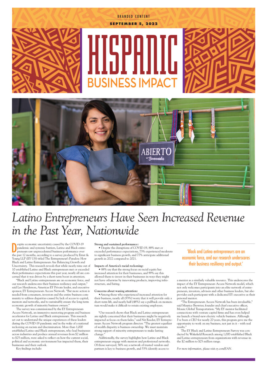 Hispanic Business Impact 2022 - Los Angeles Business Journal