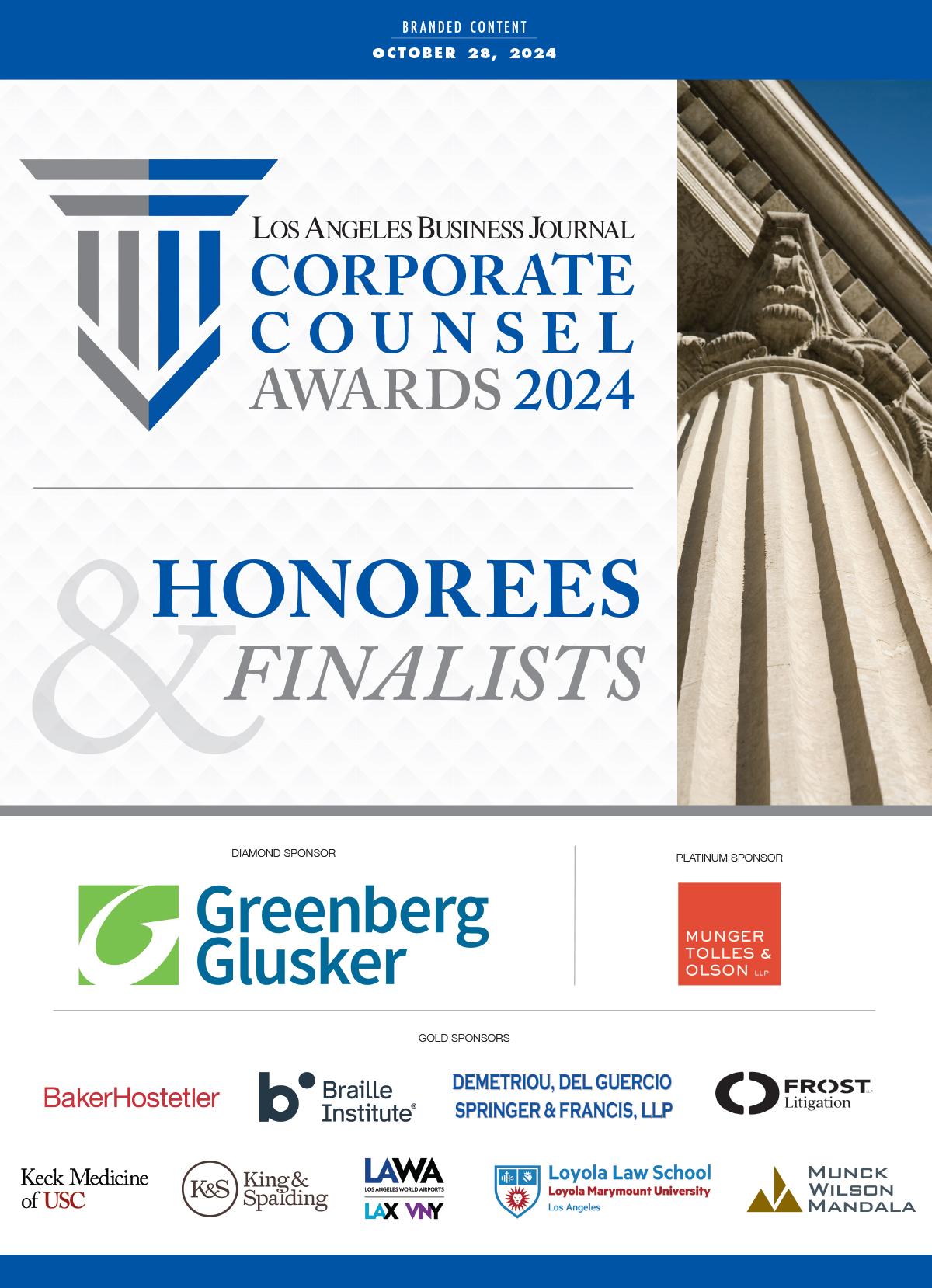 2024 Corporate Counsel Awards RECAP - Los Angeles Business Journal