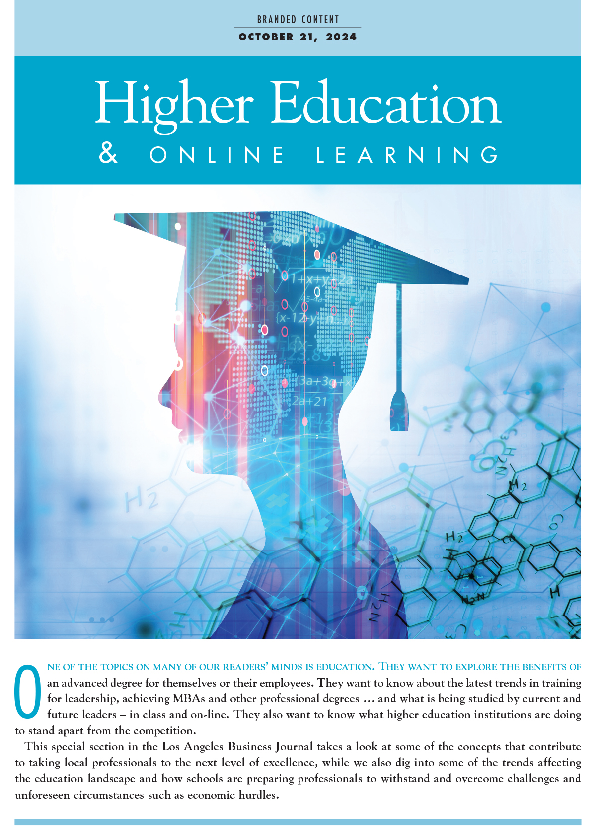 Higher Education & Online Learning 2024 Archives - Los Angeles Business ...