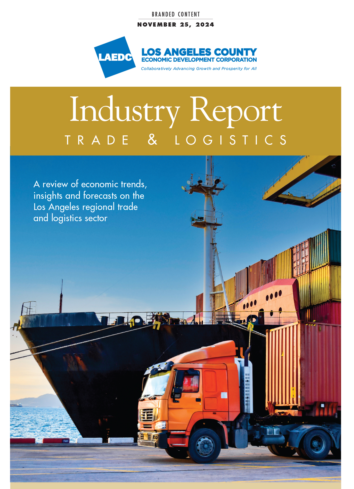 Industry Report: Trade & Logistics 2024 Archives - Los Angeles Business ...