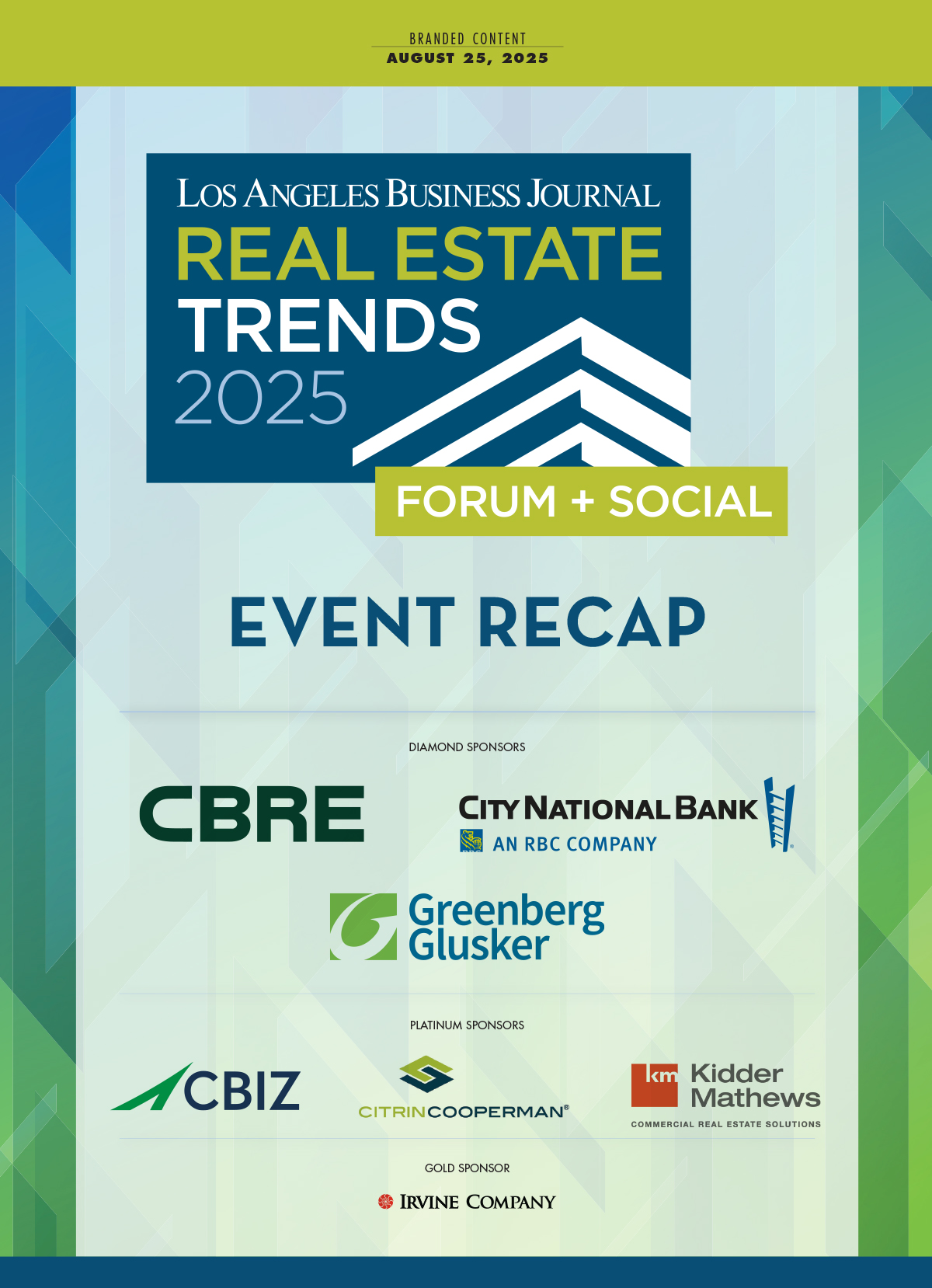 Real Estate Trends Forum + Social | Event Recap - Los Angeles Business ...
