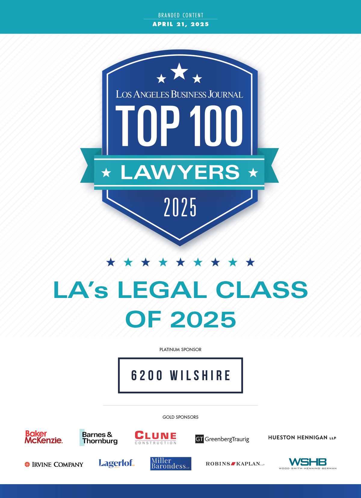 Top 100 Lawyers | Event Recap - Los Angeles Business Journal