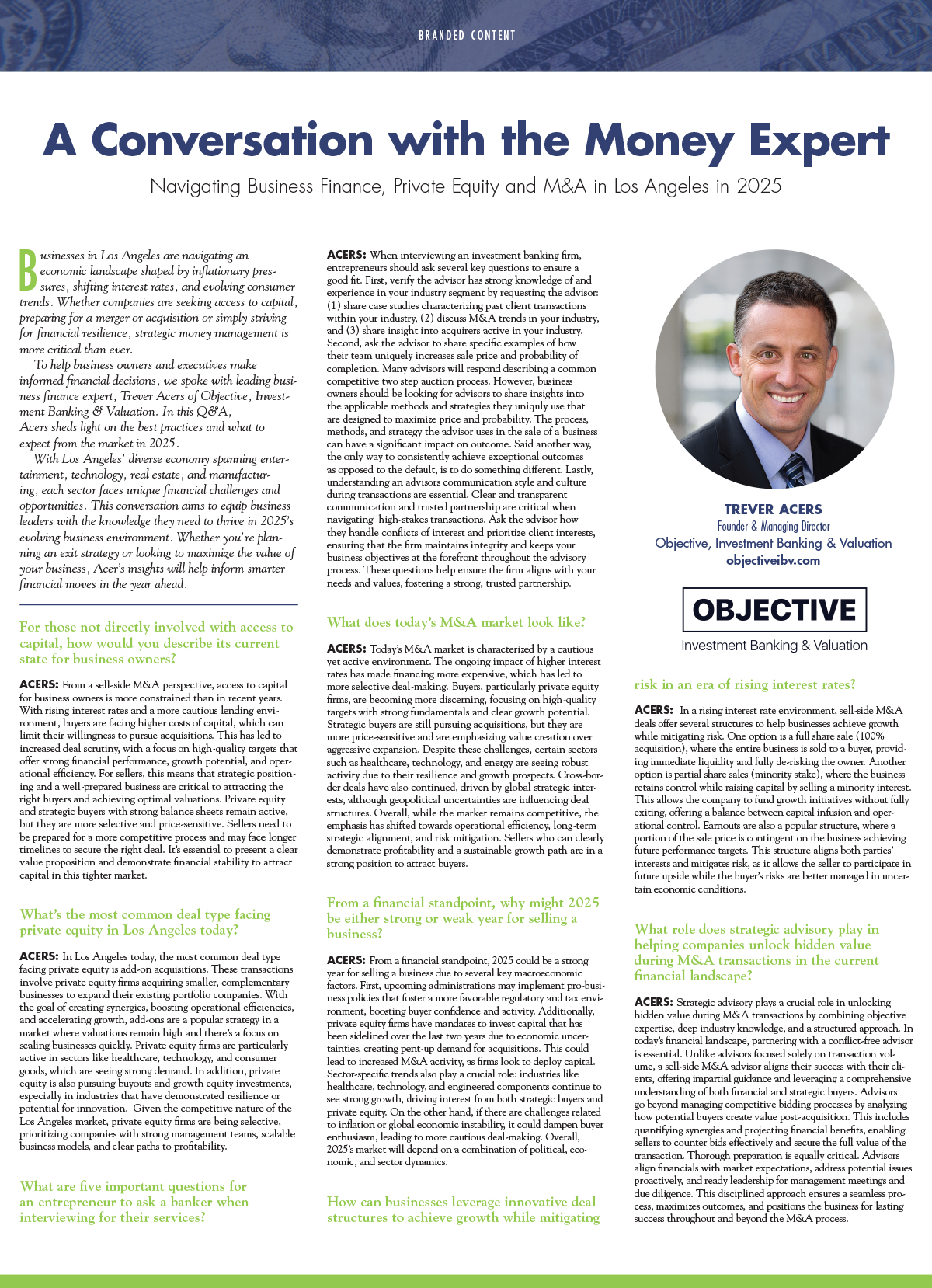 A Conversation with the Money Expert Archives - Los Angeles Business ...
