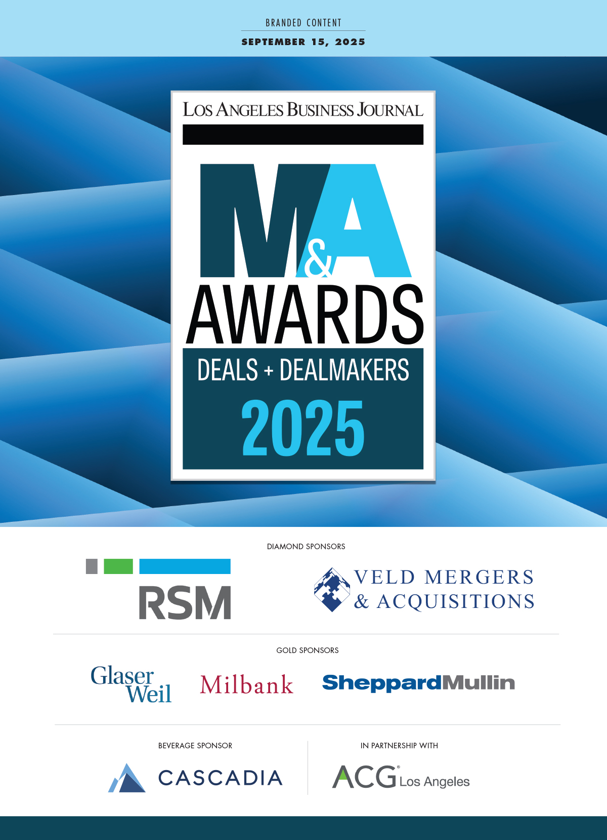 M&A Awards | Event Recap - Los Angeles Business Journal