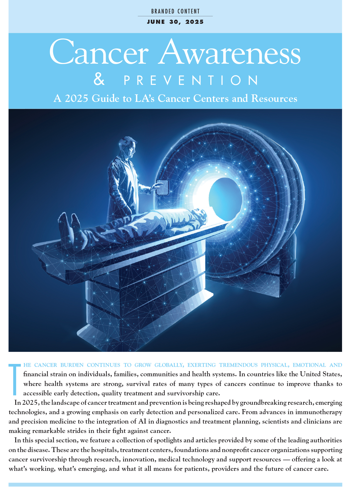 Cancer Awareness & Prevention A 2025 Guide to LA's Cancer Centers and ...