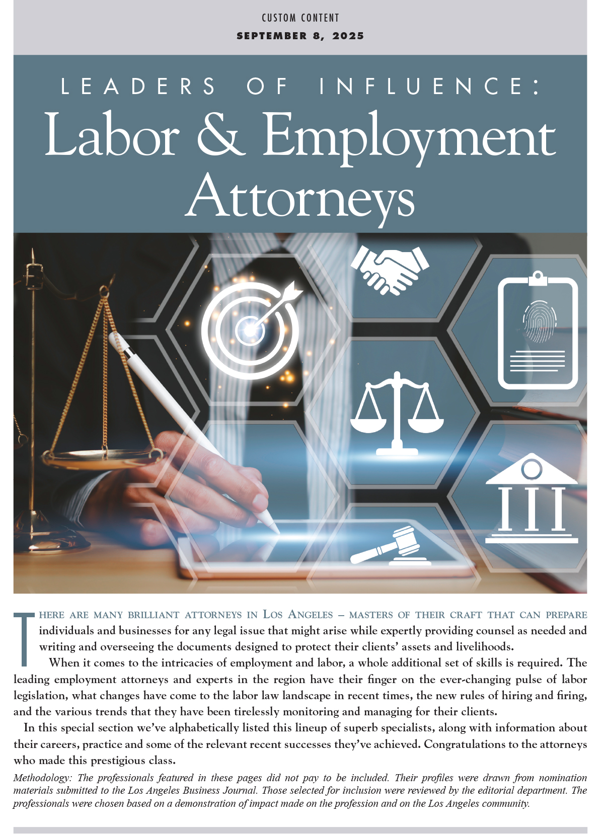 Leaders of Influence: Labor & Employment Attorneys 2025 Archives - Page 2 of 3 - Los Angeles ...